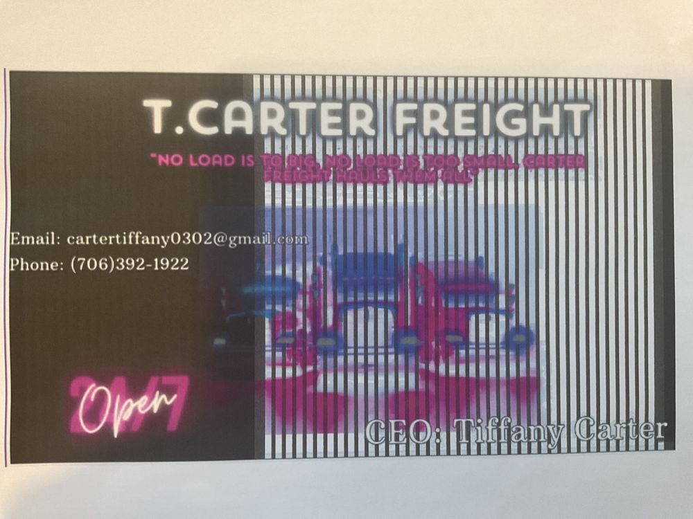 T CARTER FREIGHT - Updated May 2024 - Columbus, Georgia - Public ...