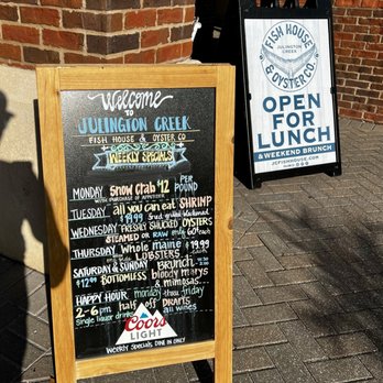 JULINGTON CREEK FISH HOUSE & OYSTER COMPANY - Updated October 2025 ...