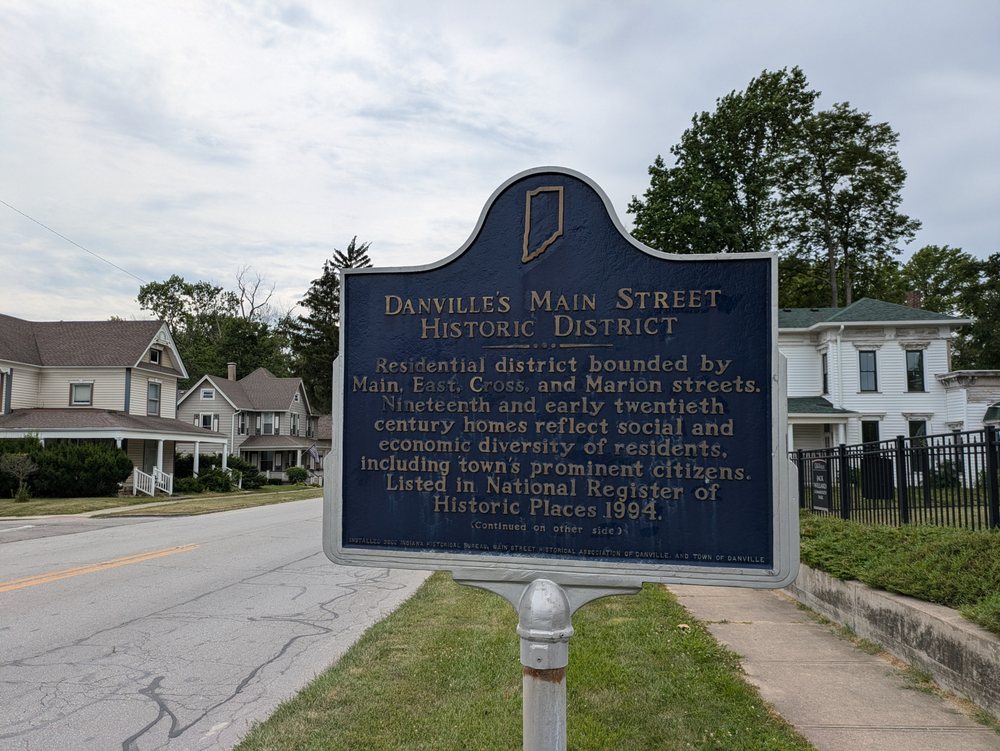 DANVILLE’S MAIN STREET HISTORIC DISTRICT MARKER - Updated July 2024 ...