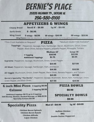 BERNIE’S PLACE AT SKYLINE - Updated May 2026 - 25335 Hwy 79, Scottsboro ...