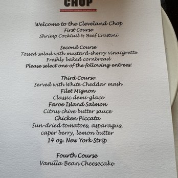 CLEVELAND CHOP - Updated March 2025 - 358 Photos & 517 Reviews - 824 W ...