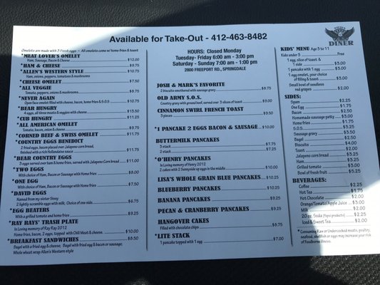 DAVID’S DINER - 130 Photos & 175 Reviews - 2800 Freeport Rd, Springdale ...