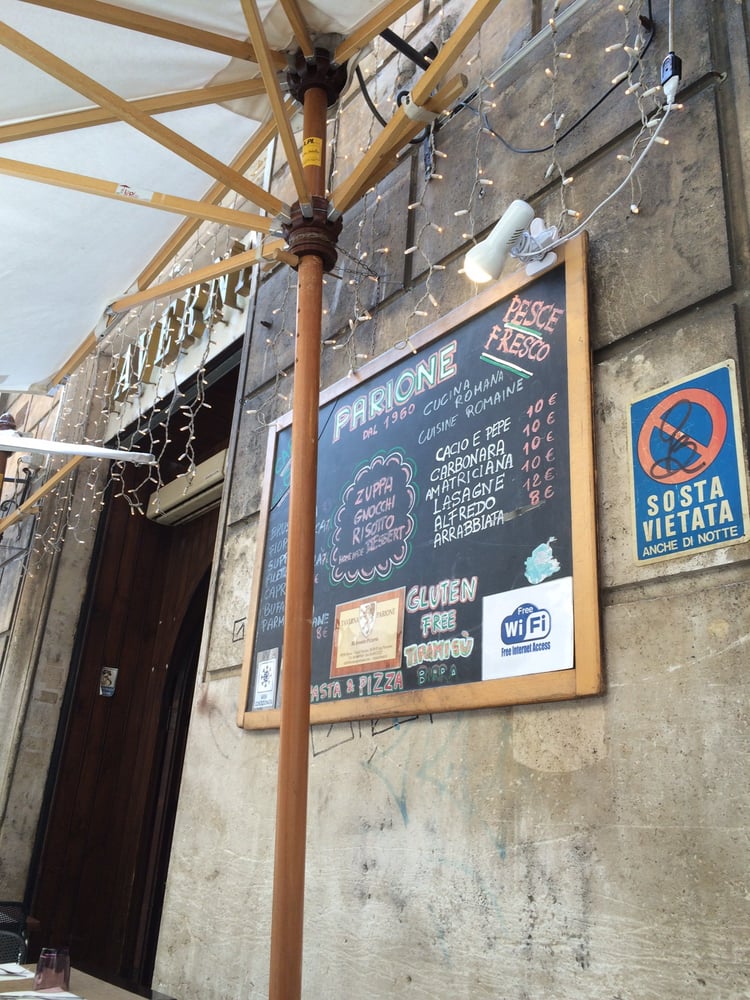 LA TAVERNA PARIONE - Updated September 2025 - Via di Parione 38, Roma ...