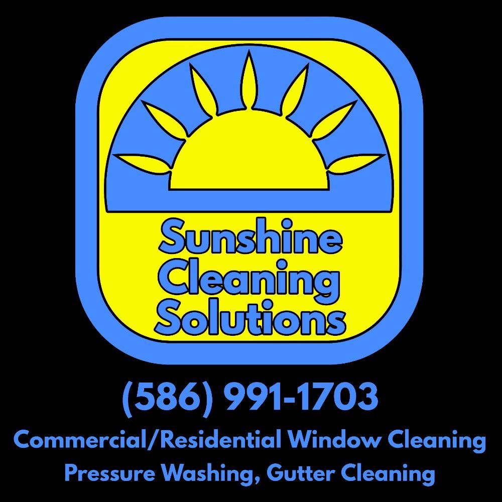 SUNSHINE CLEANING SOLUTIONS - Clinton Township, Michigan - Window ...