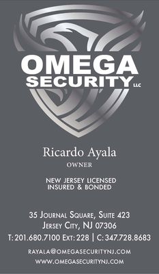 OMEGA SECURITY - Updated October 2025 - 35 Journal Square Plz, Jersey ...