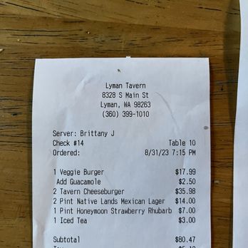 LYMAN TAVERN - Updated December 2025 - 20 Photos & 21 Reviews - 8328 S ...