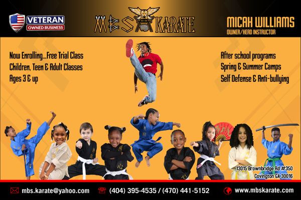 MBS KARATE - Updated August 2025 - 26 Photos - 13015 Browns Bridge Rd ...