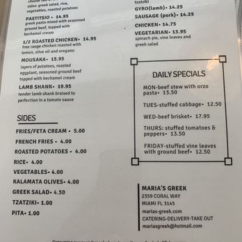 Open for Business - MARIA’S GREEK RESTAURANT - 296 Photos & 322 Reviews ...