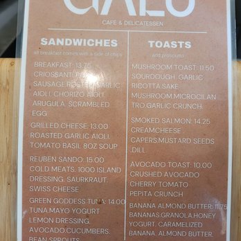 GALU CAFÉ AND DELICATESSEN - Updated December 2024 - 199 Photos & 60 ...
