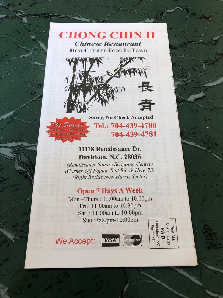 CHON CHING CHINESE RESTAURANT - Updated August 2025 - 11118 Renaissance ...