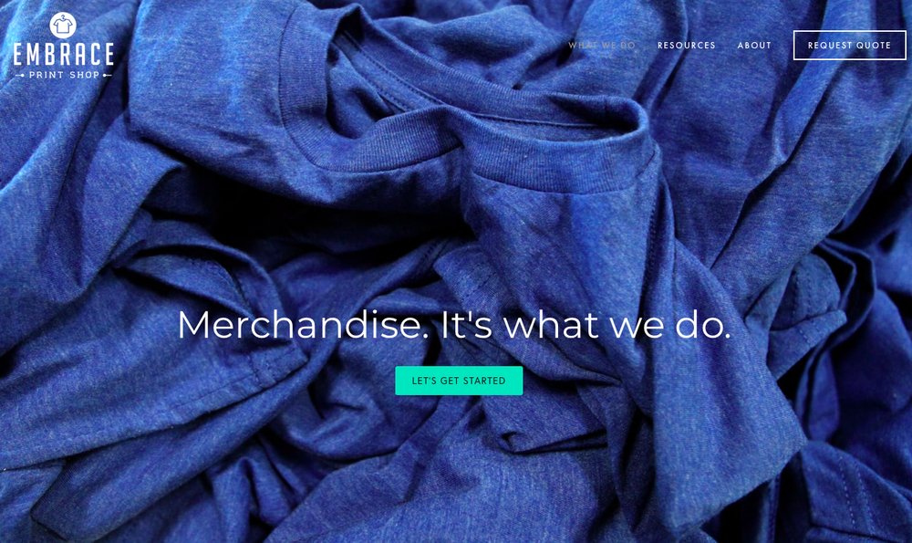 EMBRACE PRINT SHOP - Long Beach, California - Screen Printing/T-Shirt ...