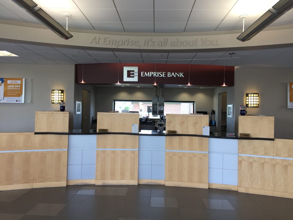 EMPRISE BANK - Updated January 2025 - 11111 E Harry St, Wichita, Kansas ...
