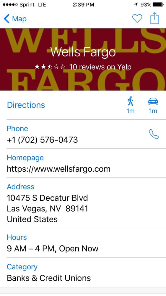 WELLS FARGO BANK - Updated August 2024 - 28 Reviews - 10475 S Decatur ...