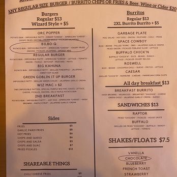 WIZARD BURGER - Updated February 2025 - 70 Photos & 73 Reviews - 74 N ...