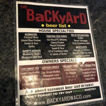 THE BACKYARD BAR STAGE AND GRILL - Updated August 2025 - 192 Photos ...