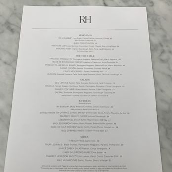 RH ROOFTOP RESTAURANT AT RH OAK BROOK - Updated October 2025 - 810 ...