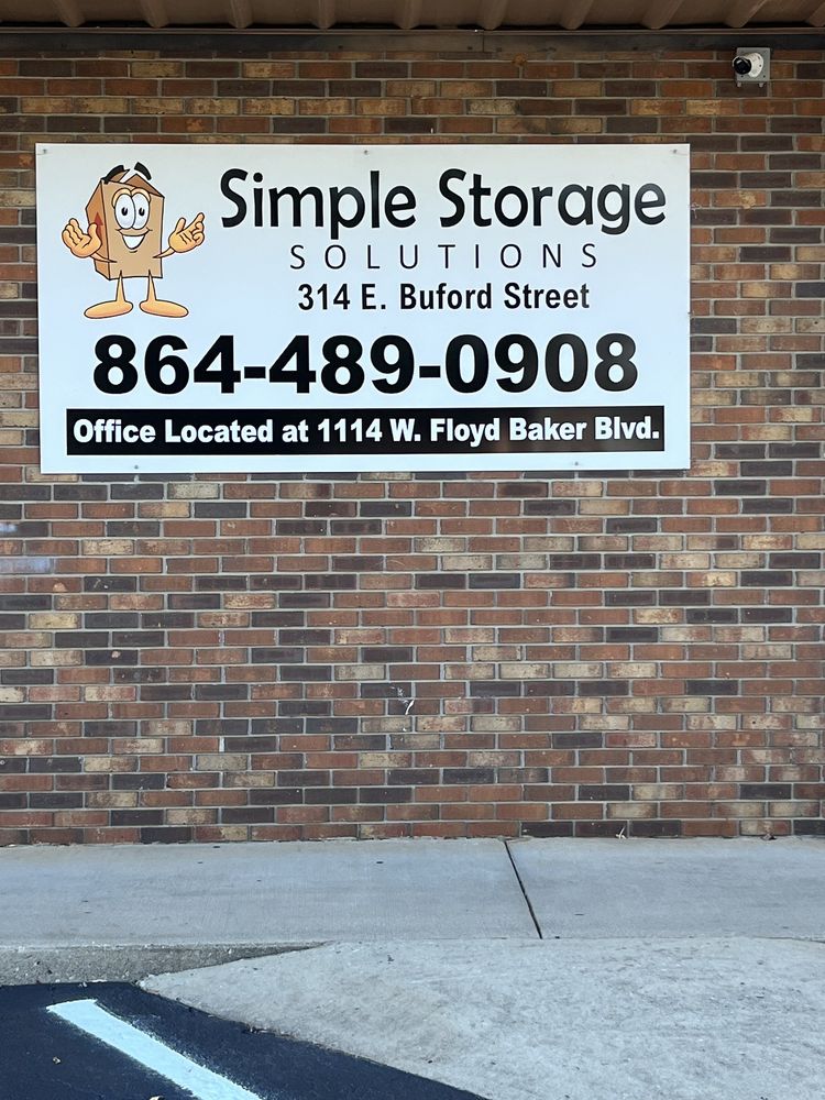 SIMPLE STORAGE SOLUTIONS - Updated December 2024 - 314 W Buford St ...