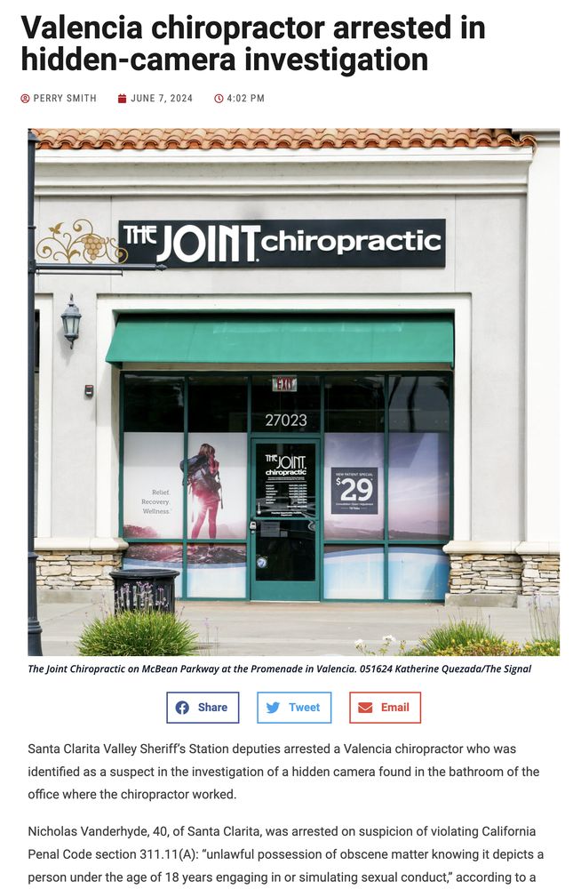 NICHOLAS G VANDERHYDE, DC, QME - Updated October 2025 - 321 Stine Rd ...