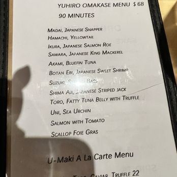 YUHIRO OMAKASE SUSHI AND HANDROLL BAR - Updated July 2024 - 75 Photos ...