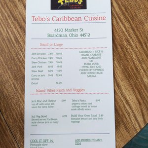 TEBO’S CARIBBEAN CUISINE - 17 Reviews - 4150 Market St, Youngstown ...