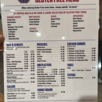 PAPPAS BAR-B-Q - Updated June 2024 - 289 Photos & 317 Reviews - 8777 S ...