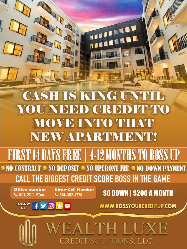 WEALTH LUXE CREDIT SOLUTIONS - Updated October 2025 - Request Consultation - Little Rock ...