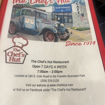 THE CHEF’S HUT - Updated July 2025 - 183 Photos & 179 Reviews - 164 S ...