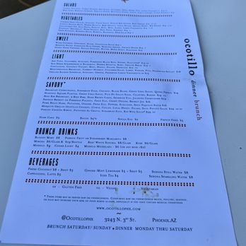 OCOTILLO - Updated April 2025 - 2319 Photos & 1516 Reviews - 3243 N 3rd ...