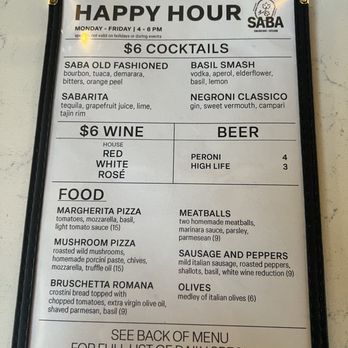 SABA ITALIAN BAR + KITCHEN - Updated July 2025 - 410 Photos & 338 ...