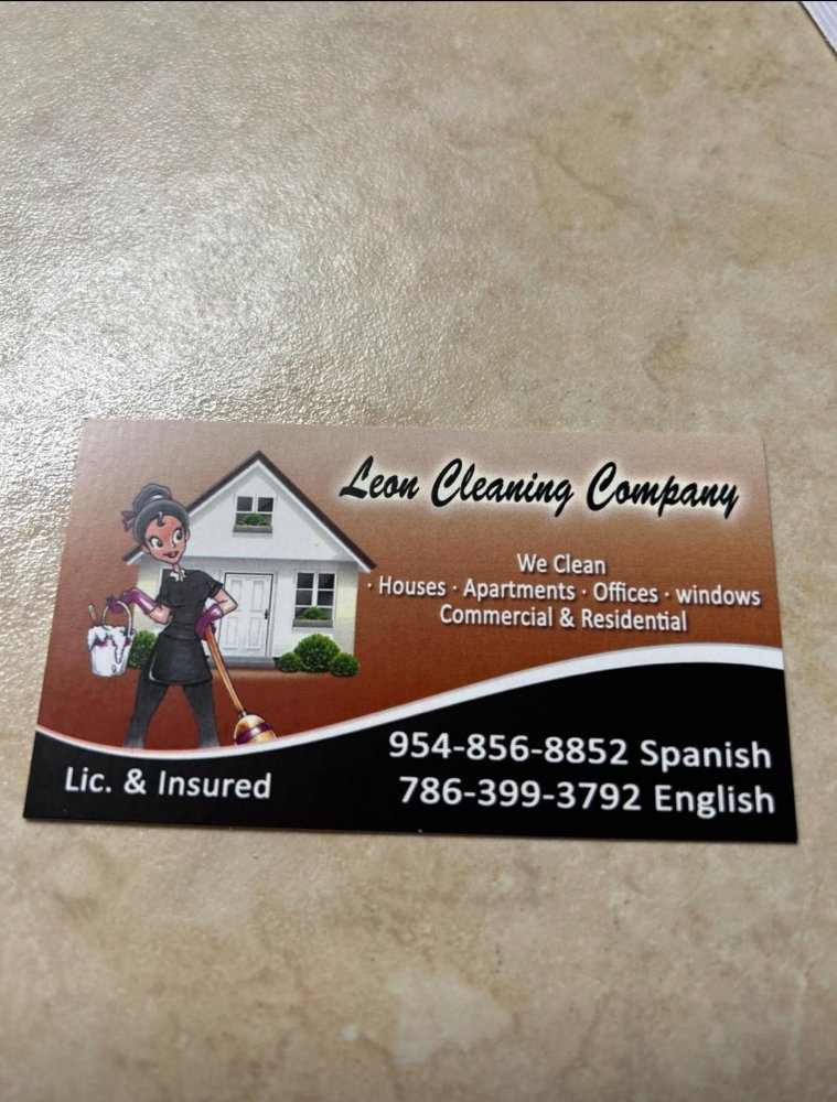 LEON CLEANING COMPANY - Updated February 2025 - Request a Quote ...
