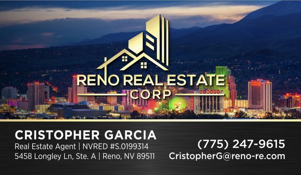 CRISTOPHER GARCIA - RENO REAL ESTATE - Updated October 2025 - Contact ...