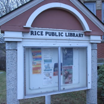 RICE PUBLIC LIBRARY - Updated July 2025 - 29 Photos - 8 Wentworth St ...