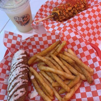 TWO HANDS CORN DOGS - INA - Updated December 2025 - 74 Photos & 26 ...