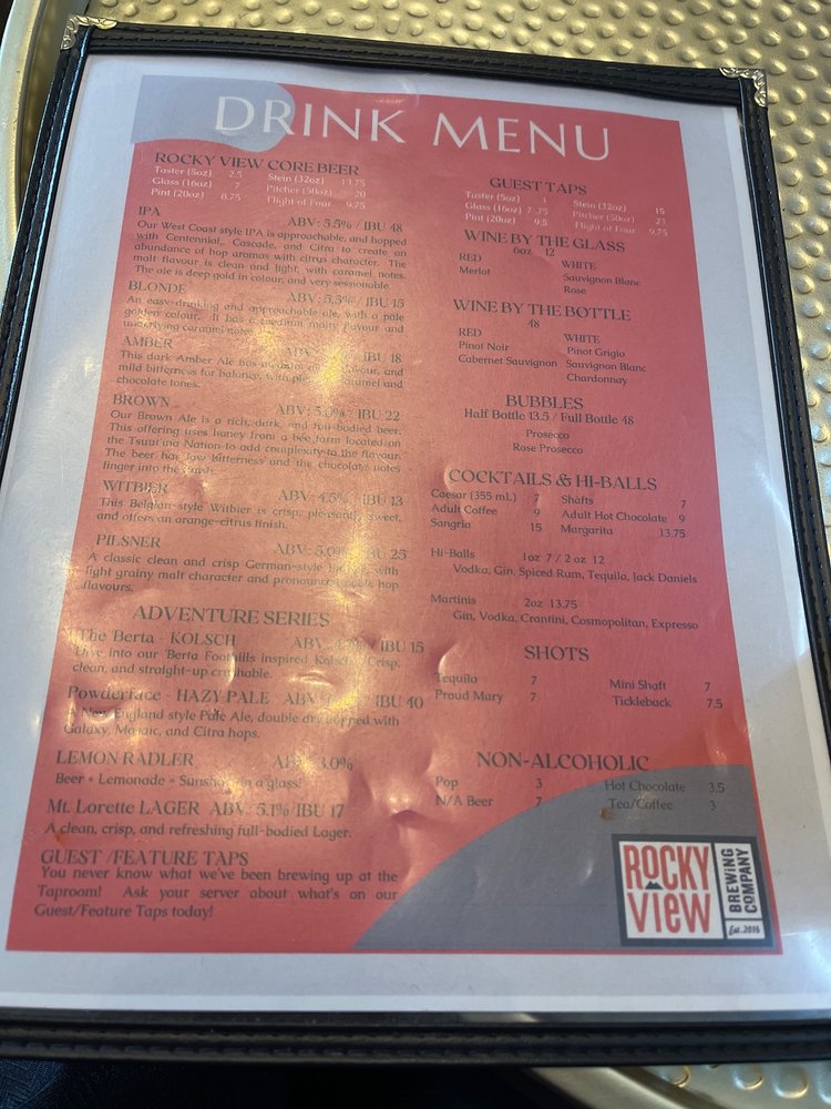 ROCKY VIEW BREWING - Updated September 2024 - 420 1st Street W ...