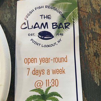 POINT LOOKOUT CLAM BAR - Updated December 2025 - 205 Photos & 229 ...