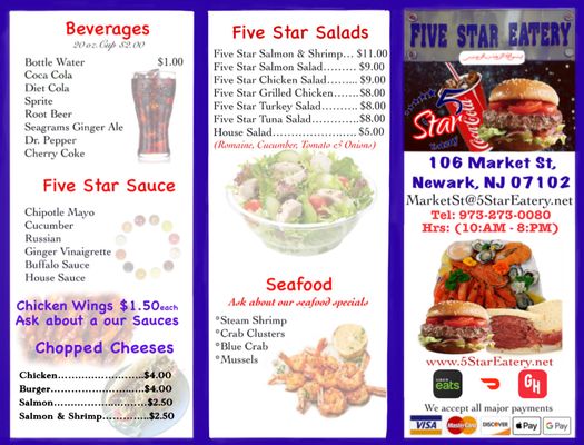 FIVE STAR EATERY - Updated December 2025 - 106 Market St, Newark, New ...