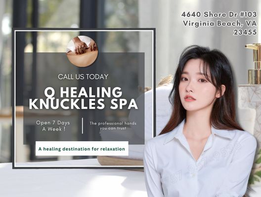 Q HEALING KNUCKLES SPA - Updated January 2026 - Request an Appointment ...