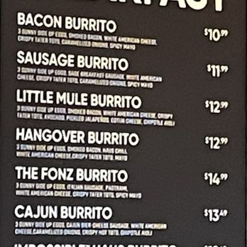 BAD - ASS BREAKFAST BURRITOS - Updated October 2025 - 64 Photos & 72 ...