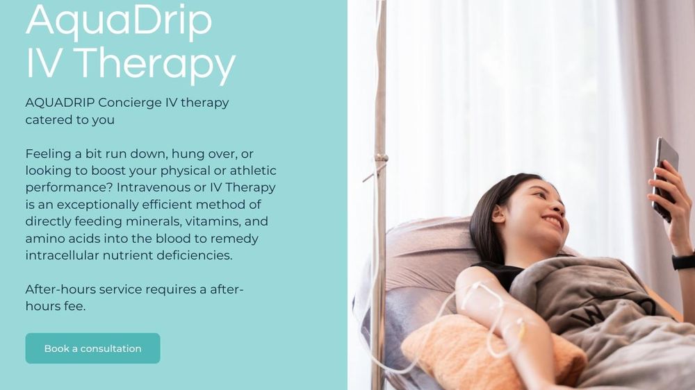 AQUADRIP VIP IV HYDRATION - Miami, Florida - IV Hydration - Phone ...