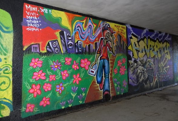 UNDERPASS TUNNEL MURALS - Updated August 2025 - 14 Photos - MacArthur ...