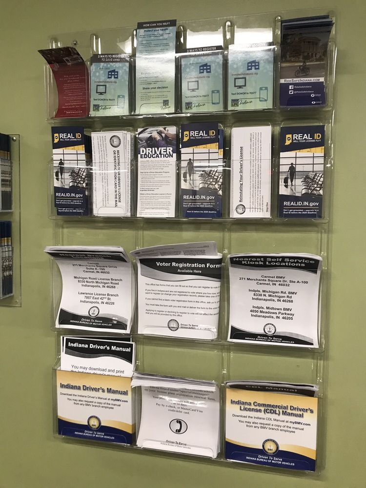 INDIANA BMV - NORA LICENSE BRANCH - Updated July 2025 - 9245 N Meridian ...