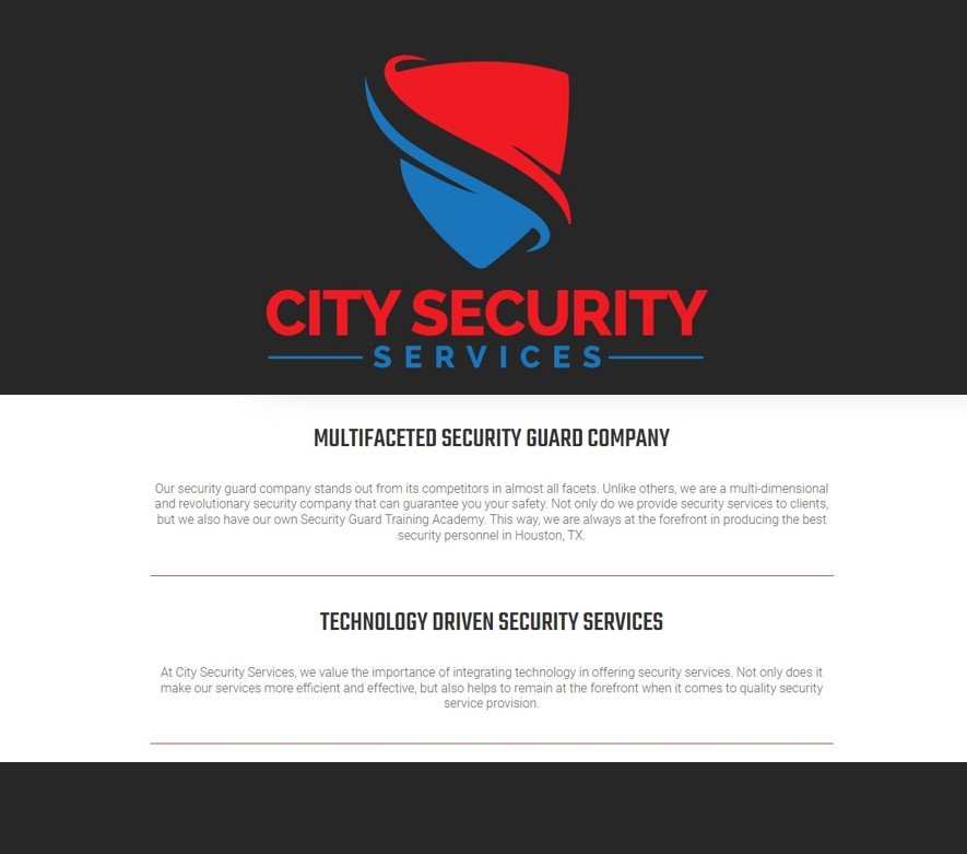 CITY SECURITY SERVICES - Updated January 2026 - Request a Quote - 2600 ...
