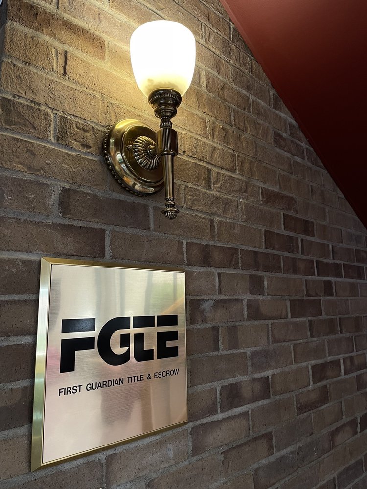 FIRST GUARDIAN TITLE AND ESCROW - Updated September 2025 - 12660 Lake ...