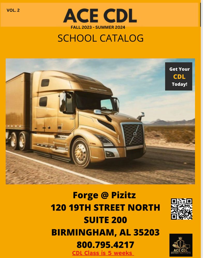 ACE CDL DRIVER TRAINING INSTITUTE - Updated July 2025 - 120 19th St N ...