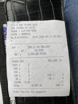 ABC MONEY EXCHANGE - Updated December 2025 - 11 Reviews - 360 E San ...