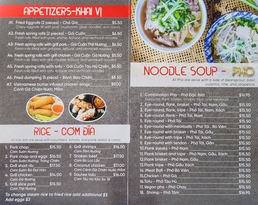 PHO NHI VIETNAMESE RESTAURANT - 35 Photos & 18 Reviews - 150 S Flamingo ...
