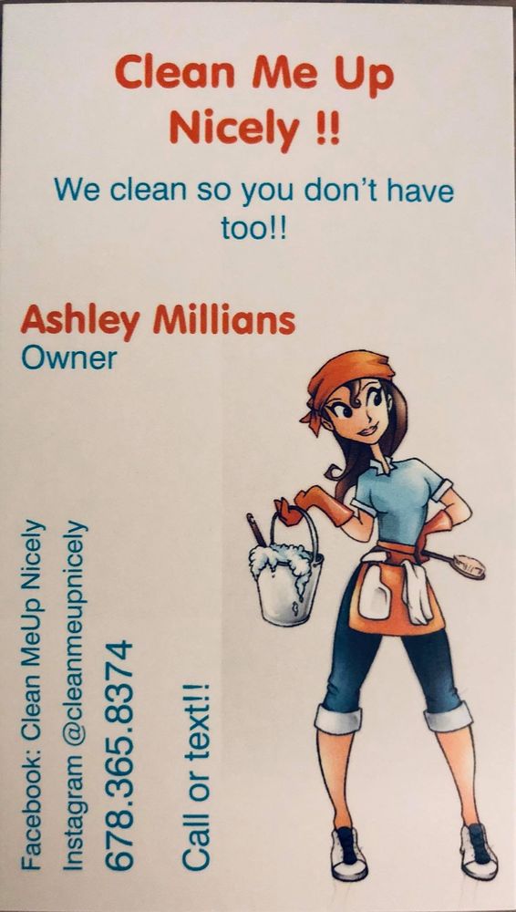 CLEAN ME UP NICELY CLEANING SERVICE - Dallas, Georgia - Home Cleaning ...