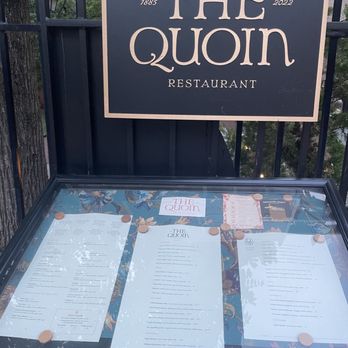 THE QUOIN RESTAURANT - Updated October 2024 - 64 Photos & 47 Reviews ...
