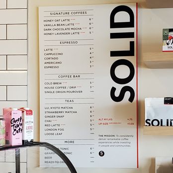 SOLID COFFEE ROASTERS - Updated May 2024 - 1050 Photos & 700 Reviews ...