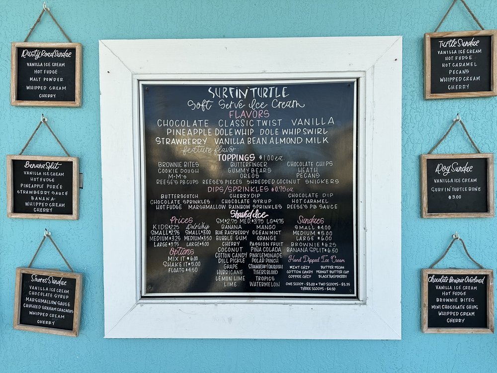 SURFIN’ TURTLE ICE CREAM SHOPPE - Updated December 2025 - 94 Photos ...